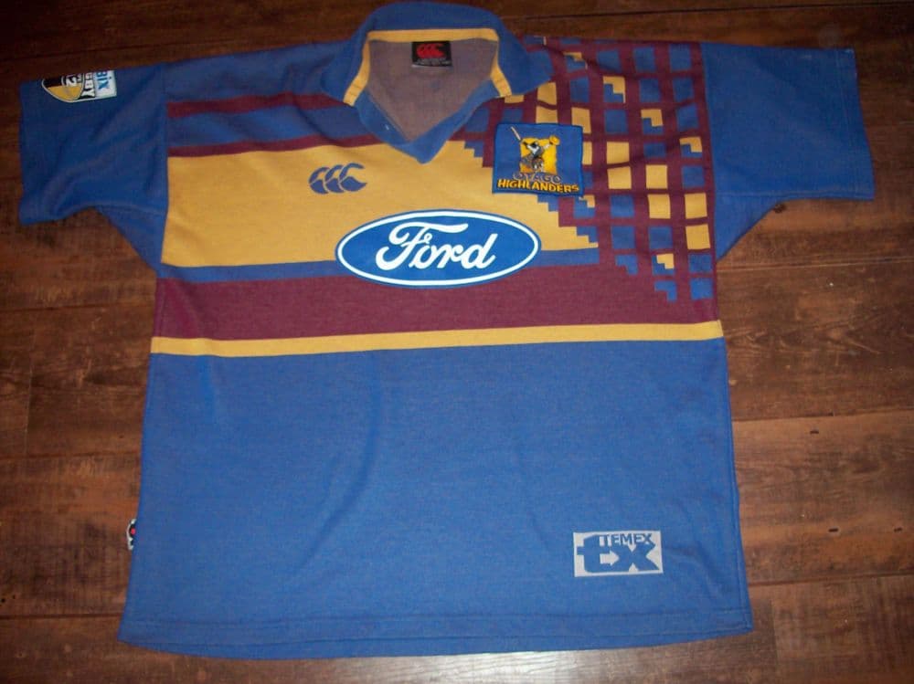 Classic Rugby Shirts | 1999 Vintage Old Jerseys Highlanders