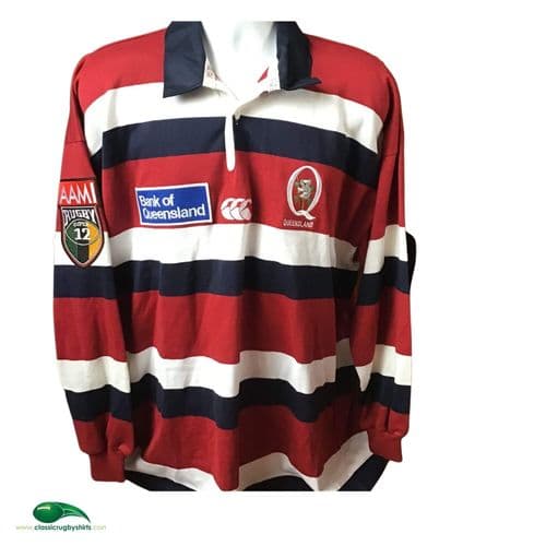 Super Rugby Shirts | 1999 Queensland Reds Classic Vintage Old Jerseys