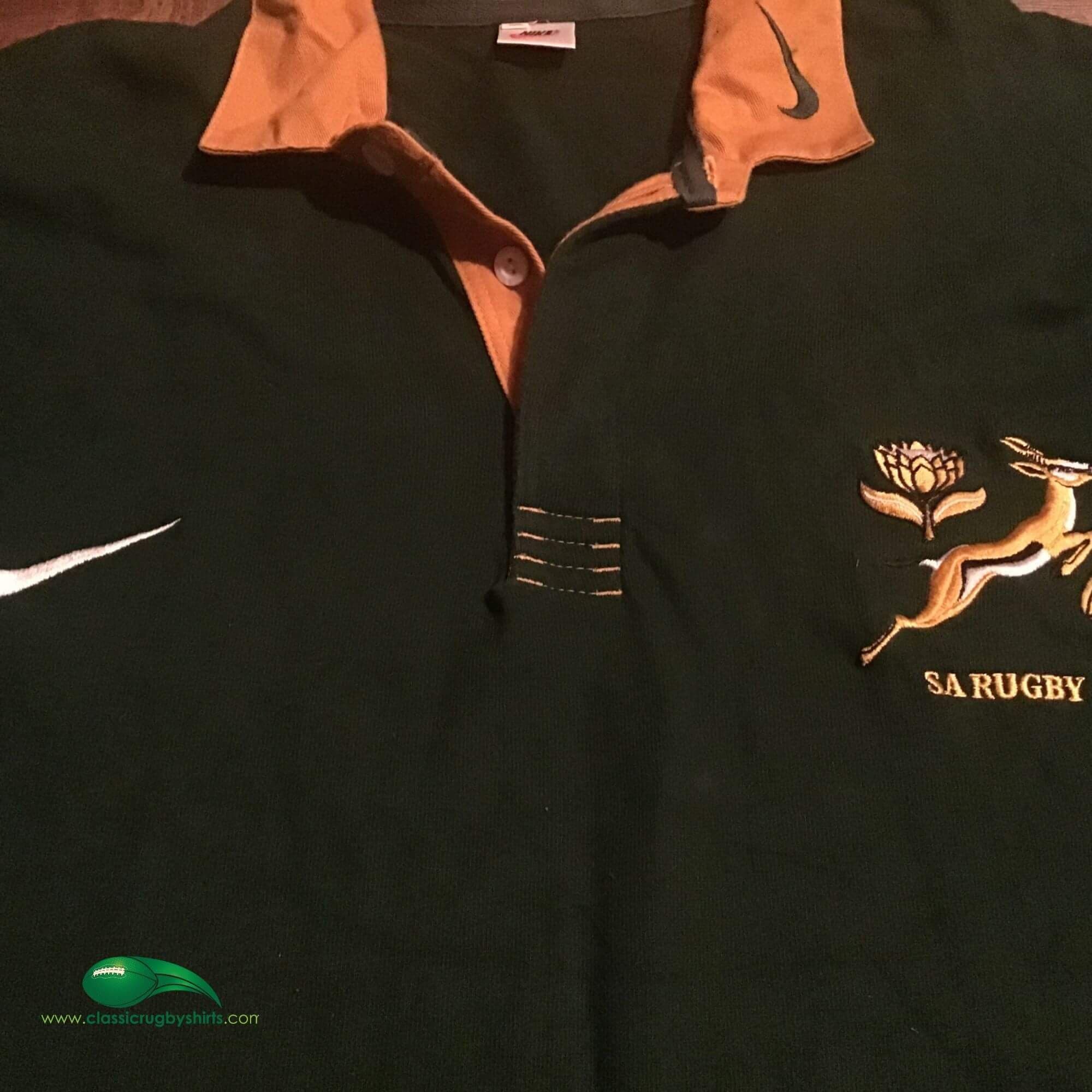 World Rugby Shirts | 1998 South Africa Vintage Springboks Jerseys