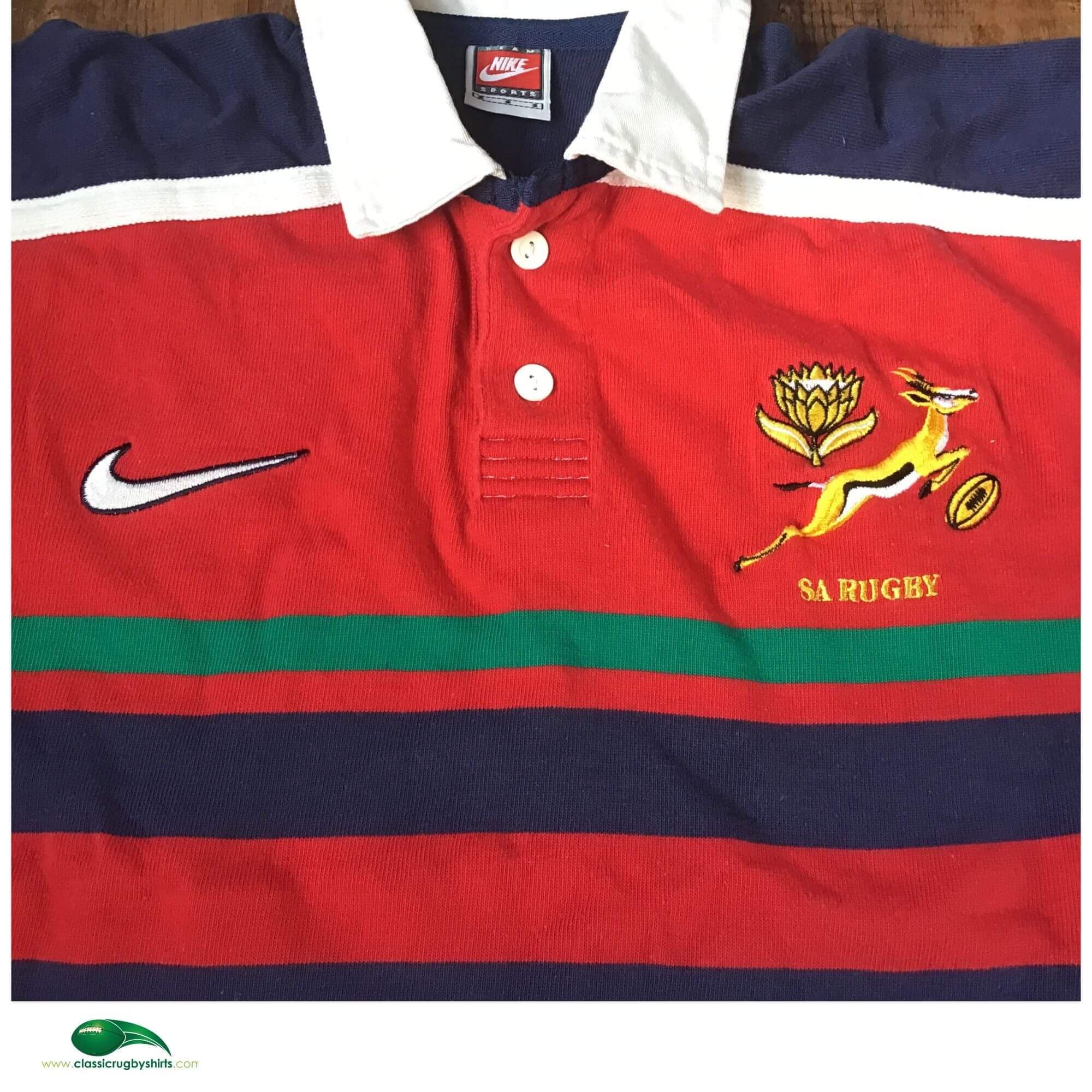 World Rugby Shirts | 1998 South Africa Vintage Old Springboks Jersey