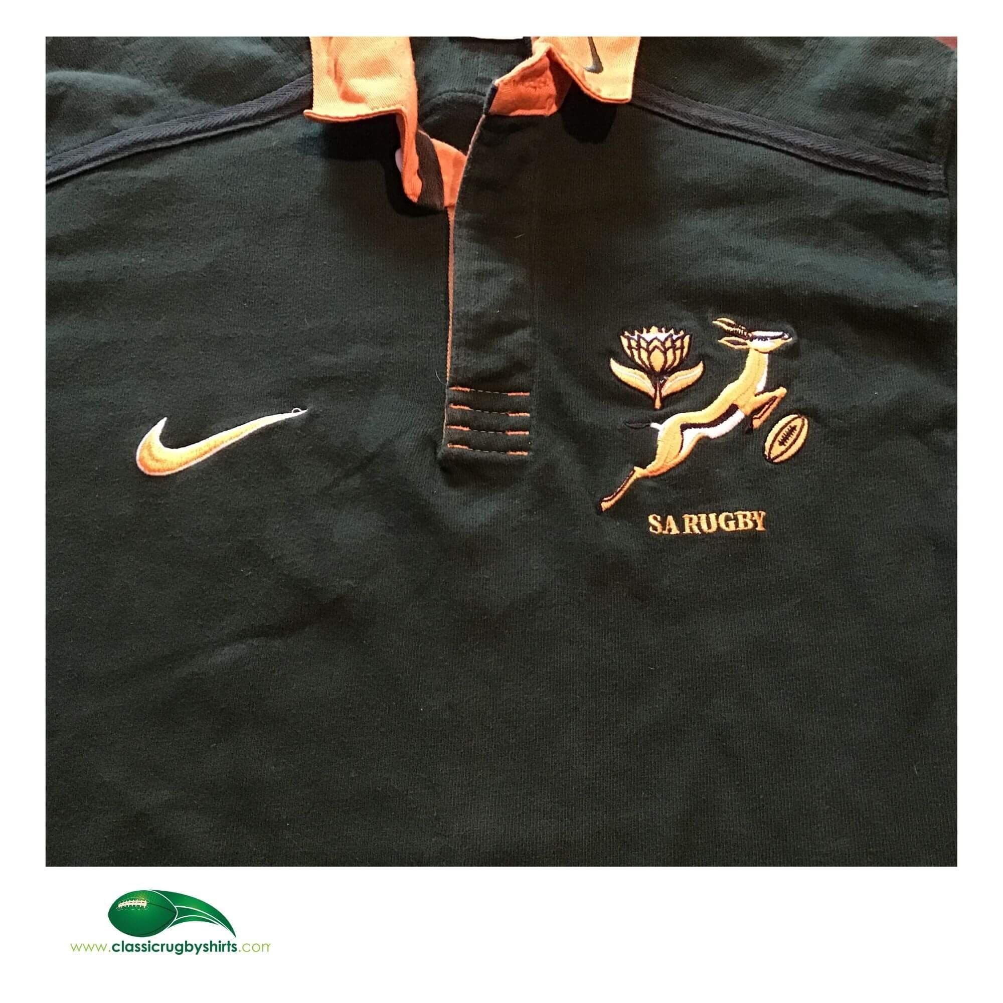 World Rugby Shirts | 1998 South Africa Old Vintage Springboks Jerseys