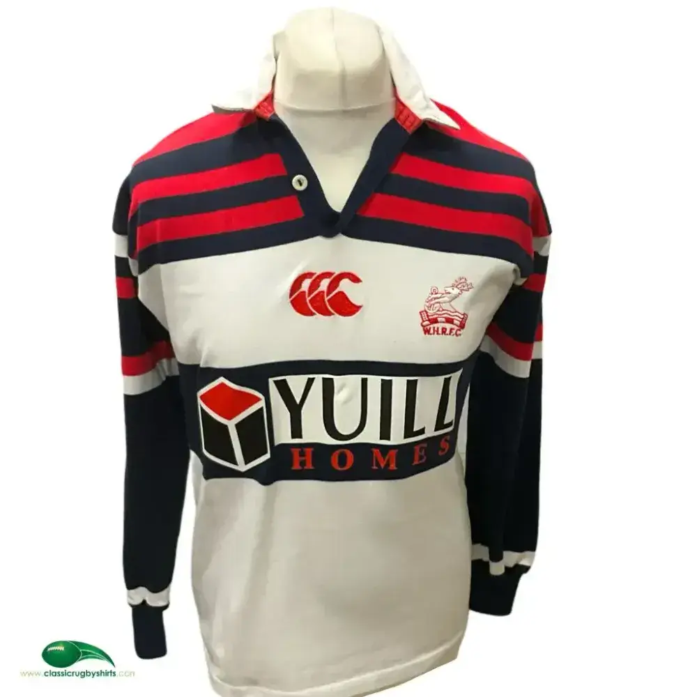 1998 1999 West Hartlepool Classic Rugby Shirts Vintage Old Jerseys