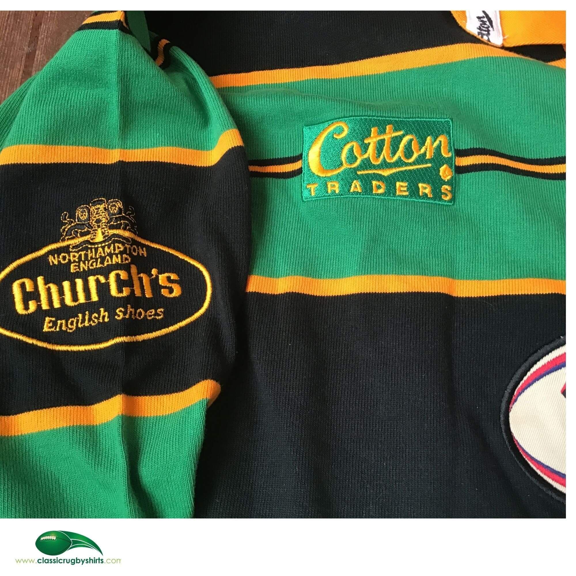 World Rugby Shirts | 1999 Northampton Saints Vintage Old Retro Jerseys