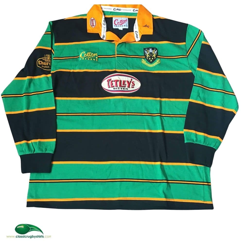 World Rugby Shirts | 1999 Northampton Saints Vintage Old Retro Jerseys