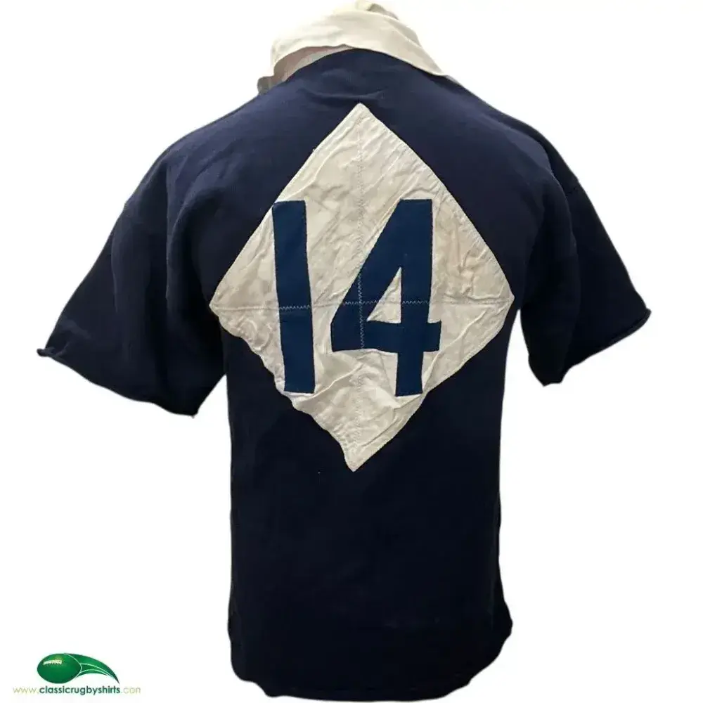 1998 Scotland Match worn Rugby Shirt | Old Official Cotton Oxford Jersey
