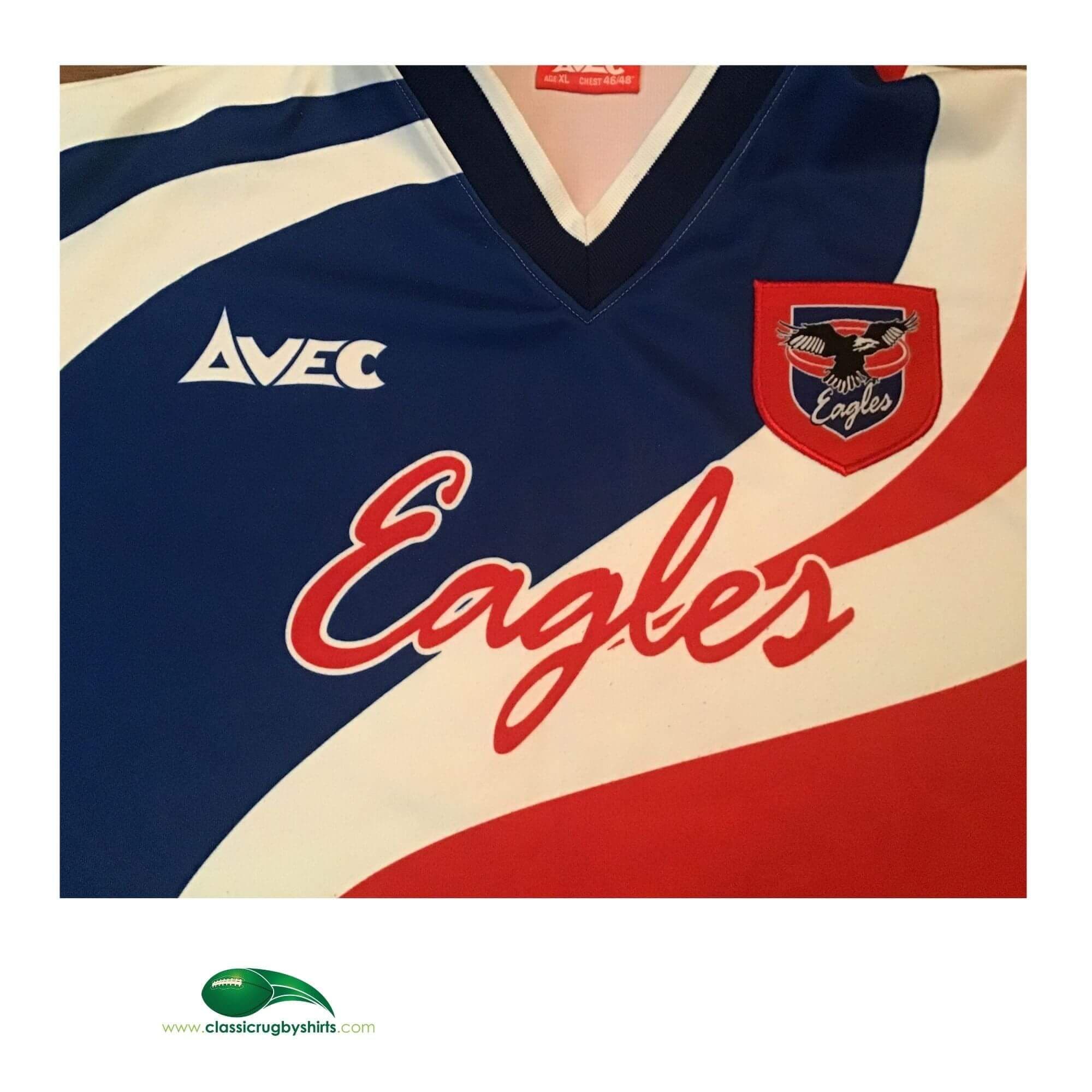 Classic Rugby Shirts | 1998 Sheffield Eagles Vintage Old Retro Jerseys