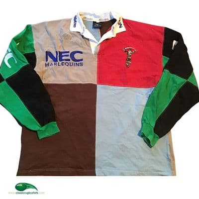 Harlequins Classic Rugby Shirts Vintage Old Retro Rare Rugby Jerseys ...