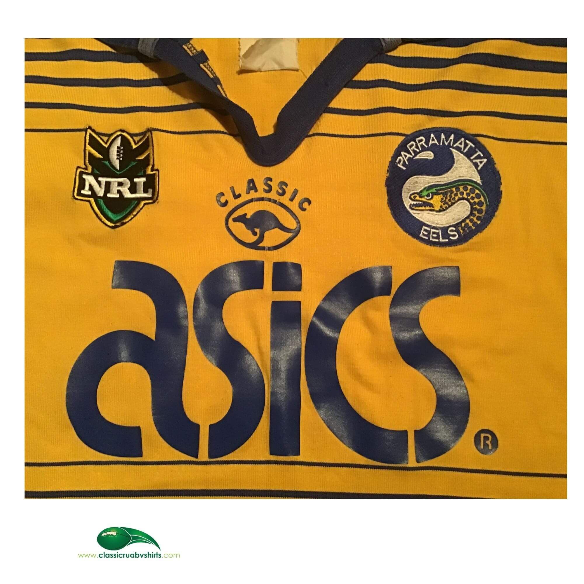 Classic Rugby Shirts | 1998 Parramatta Eels Vintage Old Jerseys