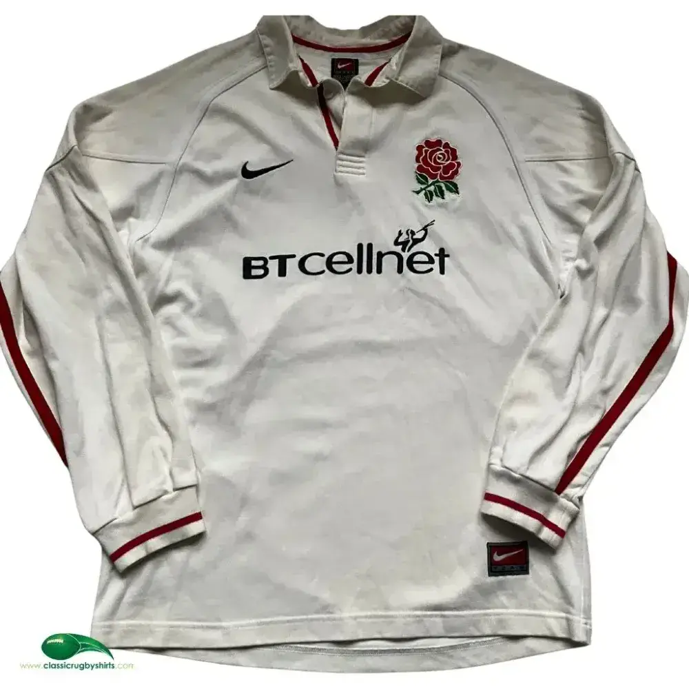 Classic Rugby Shirts | 2000 England Vintage Old Jerseys Retro