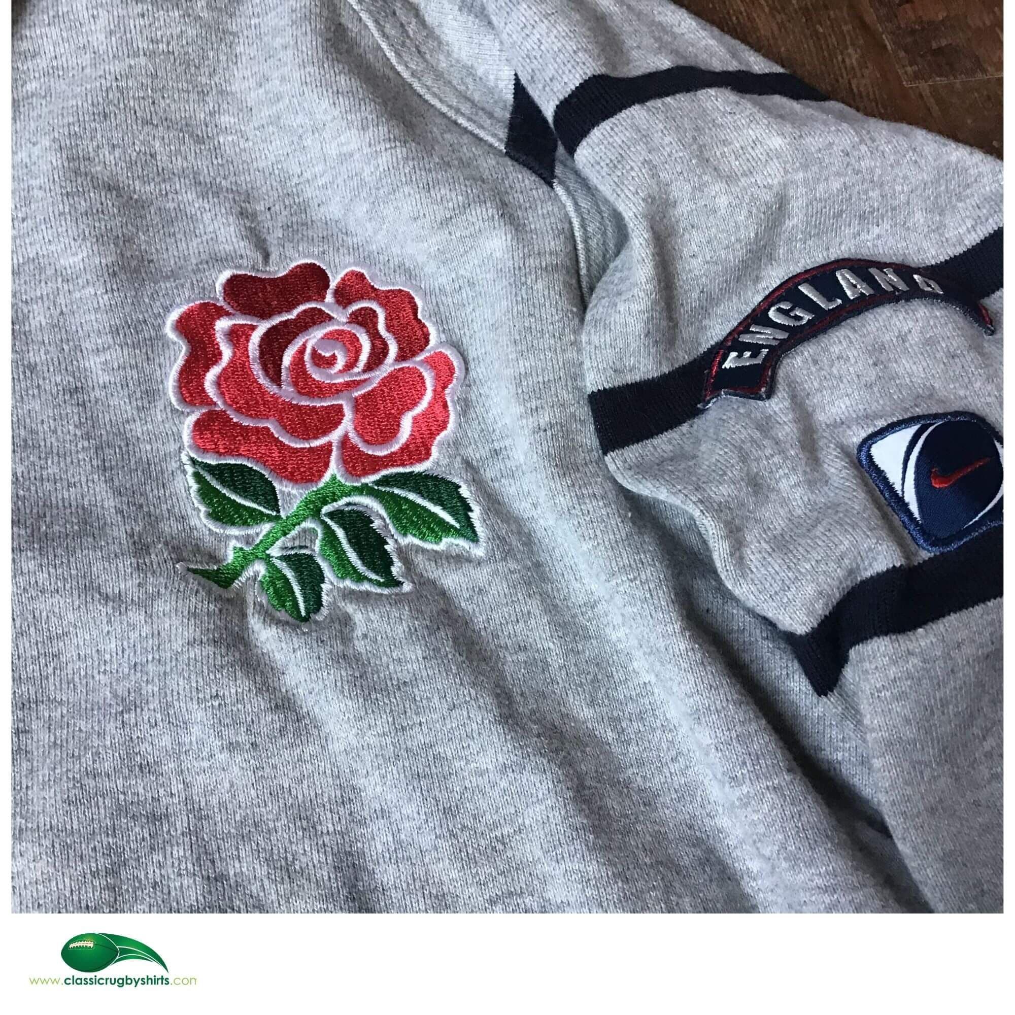Classic Rugby Shirts | 2001 England Vintage Old Training Jerseys