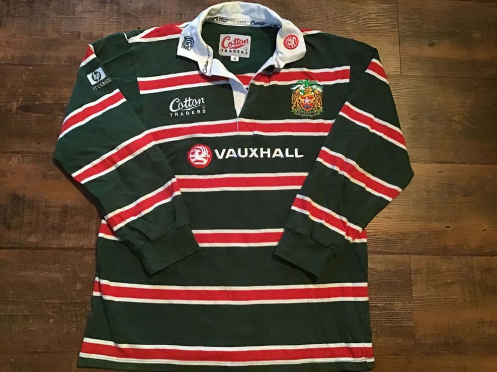Classic Rugby Shirts | 1999 Leicester Tigers Vintage Retro Old Jerseys
