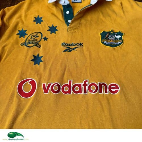 World Rugby Shirts | 1999 Australia Centenary Old Vintage Wallabies Jerseys