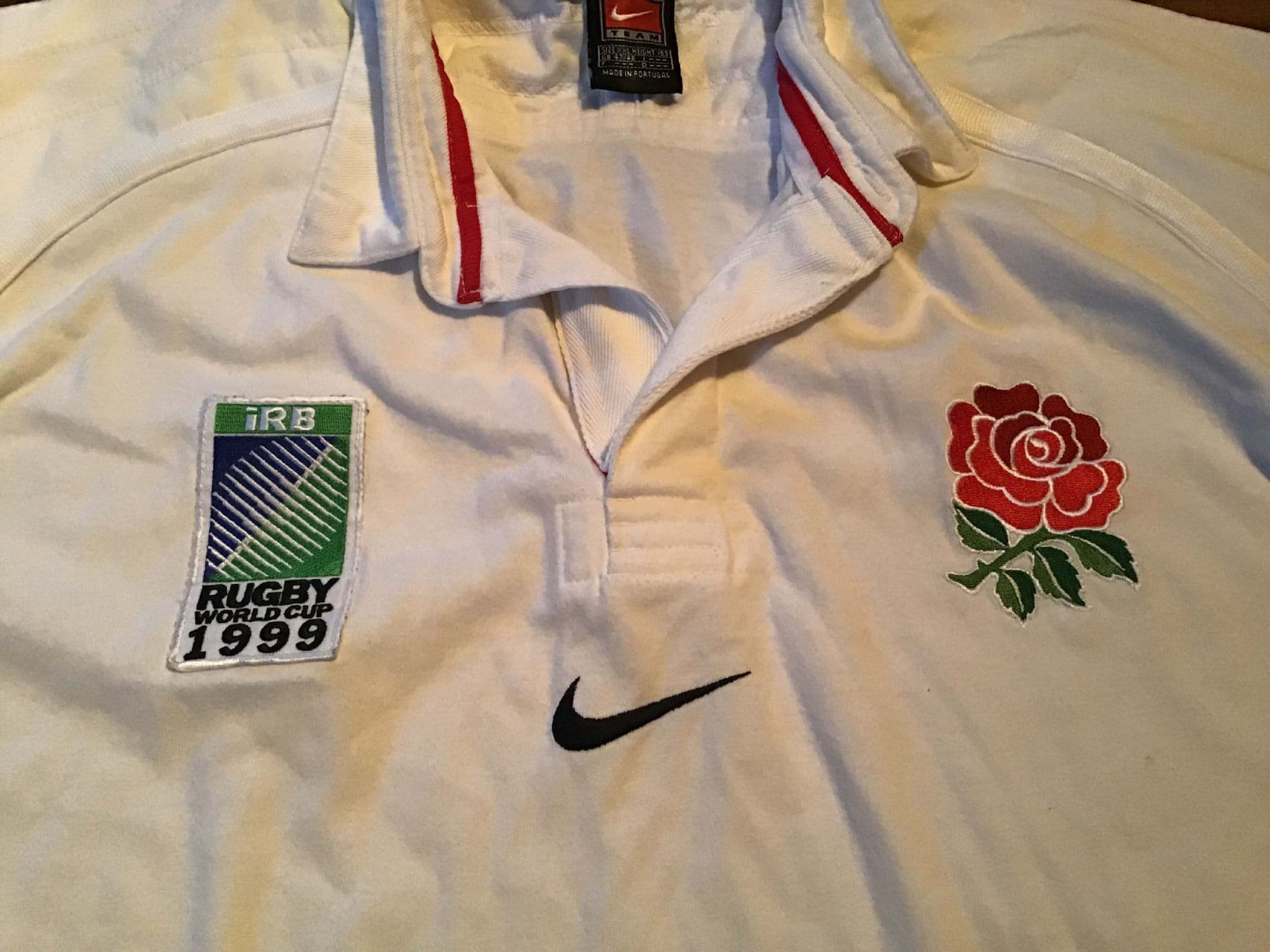Classic Rugby Shirts | 1999 England World Cup Vintage Old Jerseys