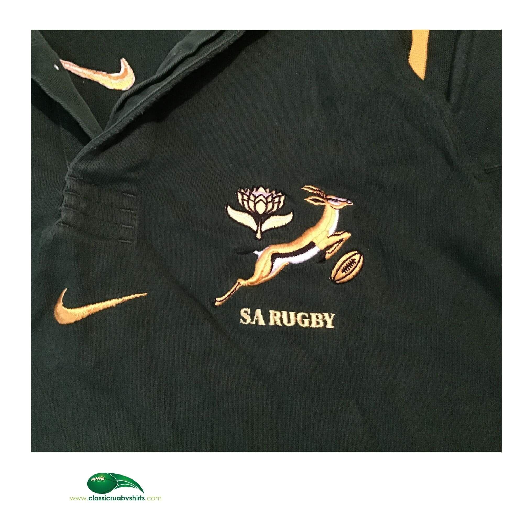 Classic Rugby Shirts | 1999 South Africa Old Vintage Jerseys