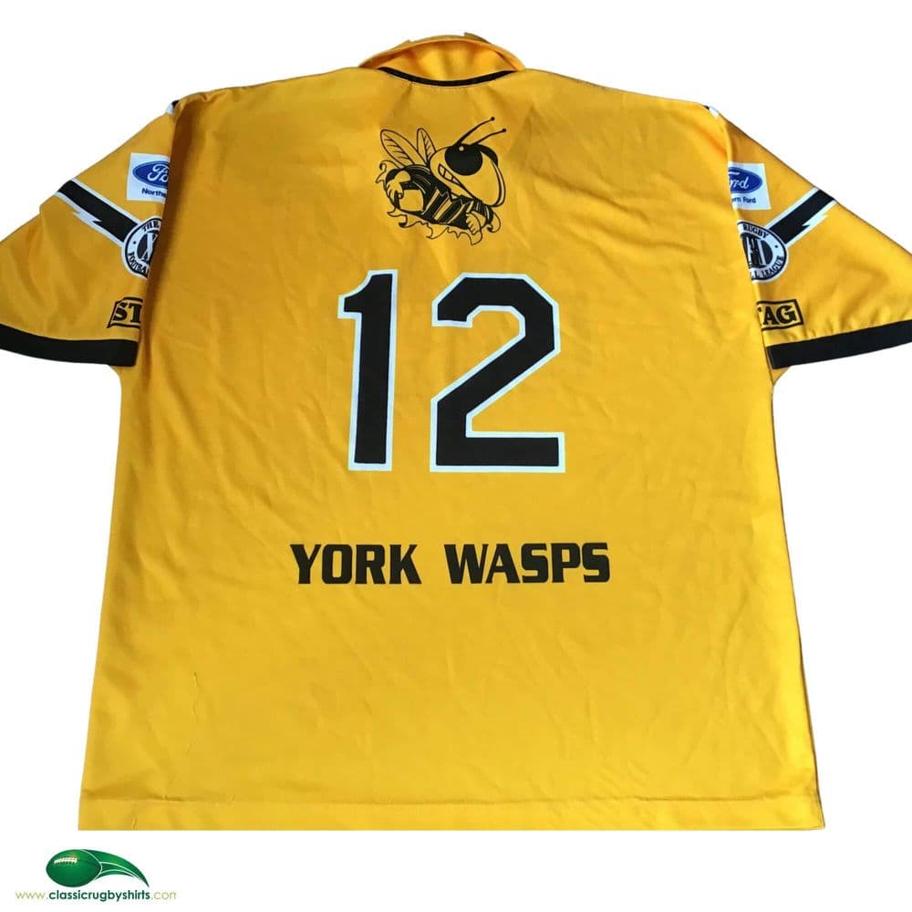 World Rugby Shirts | 1999 York Wasps Vintage Old League Jerseys