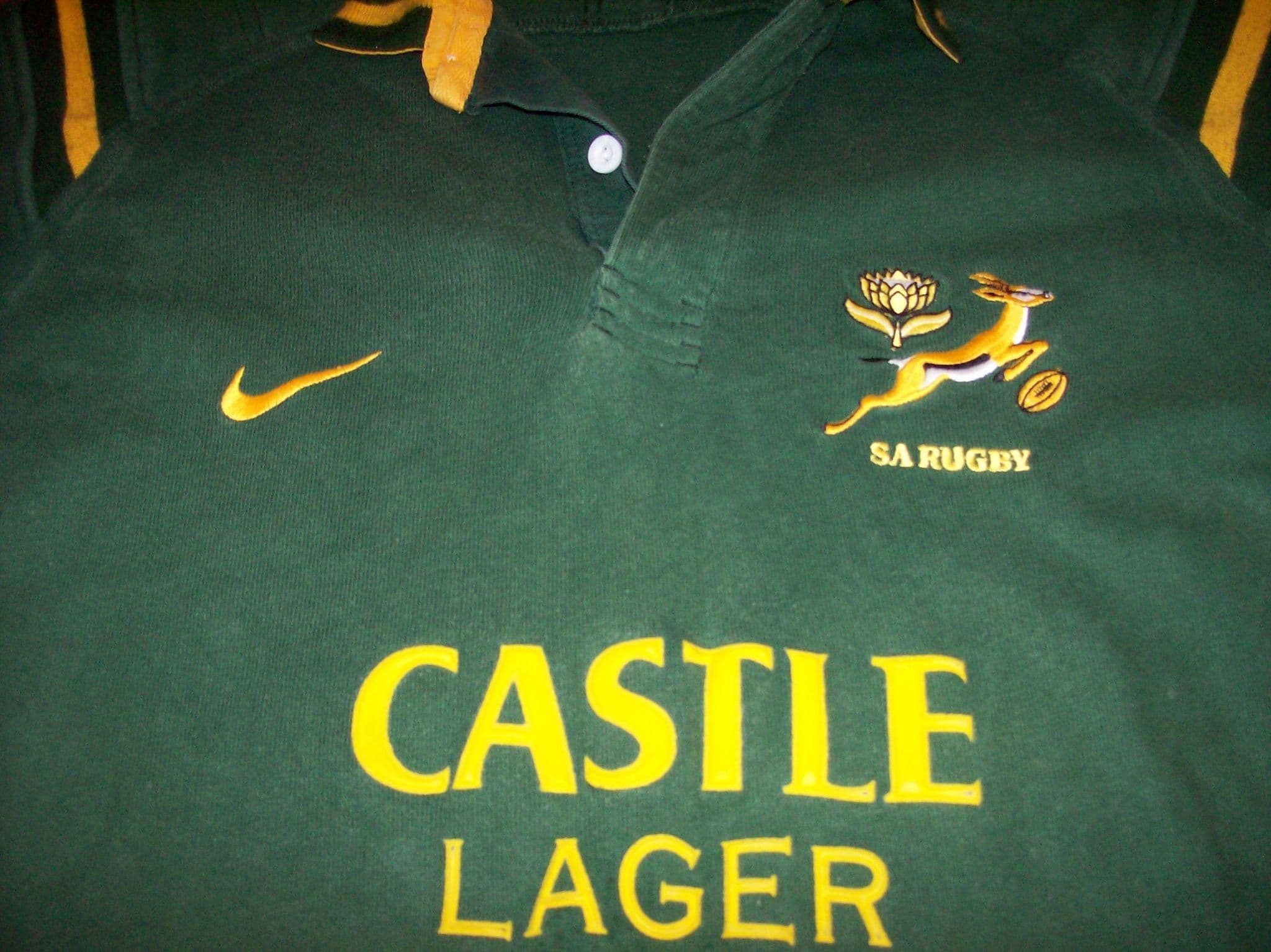 Classic Rugby Shirts 2000 South Africa Springboks | Vintage Old Rugby ...