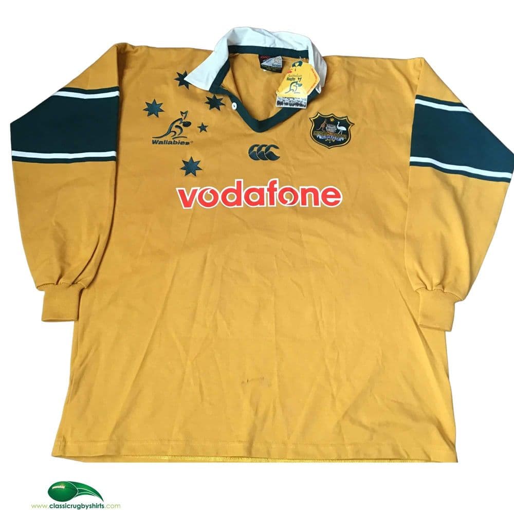 World Rugby Shirts | 2001 Australia Vintage Jerseys Wallabies