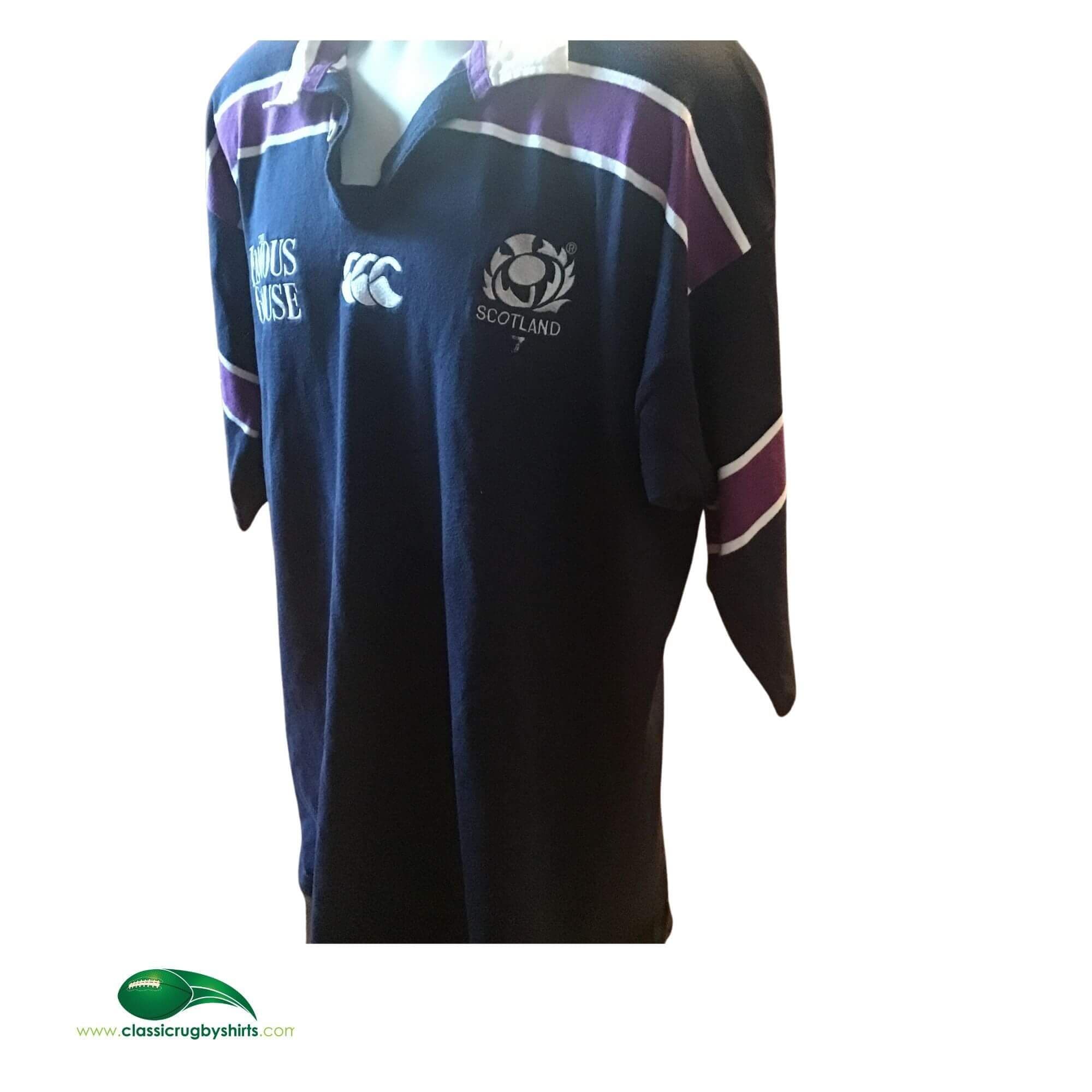 World Rugby Shirts | 2001 Scotland Old Vintage Retro Jerseys
