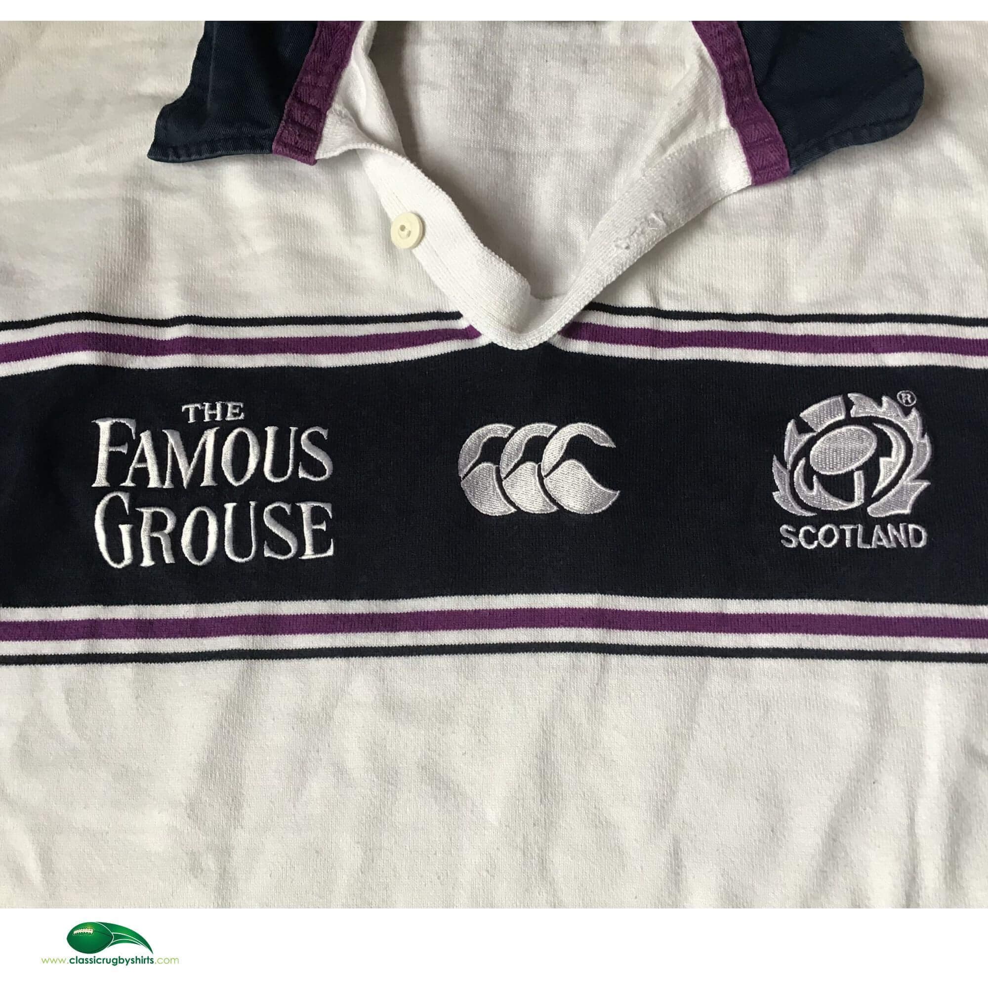 World Rugby Shirts | 2001 Scotland Old Vintage Classic Jerseys