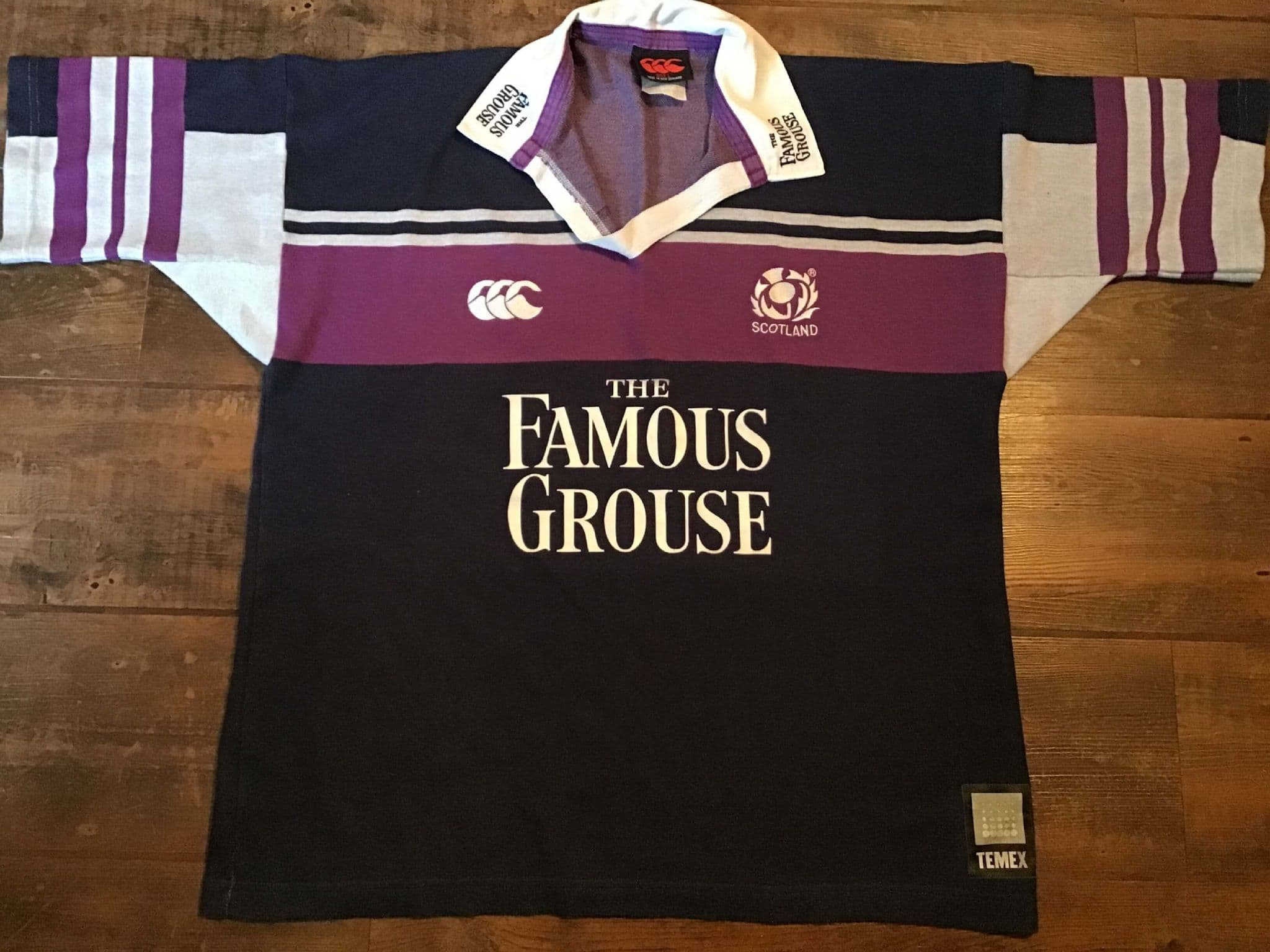 Classic Rugby Shirts | 2001 Scotland Vintage Old Temex Retro Jerseys