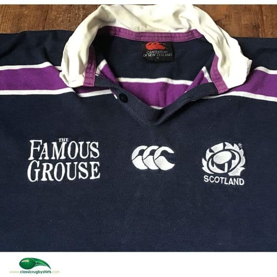 Old Rugby Shirts | 2001 Scotland Classic Vintage Jerseys