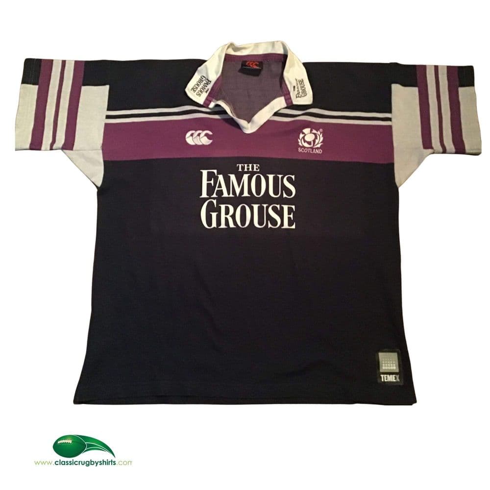 Classic Rugby Shirts | 2000 2002 Scotland Vintage Old Temex Jersey