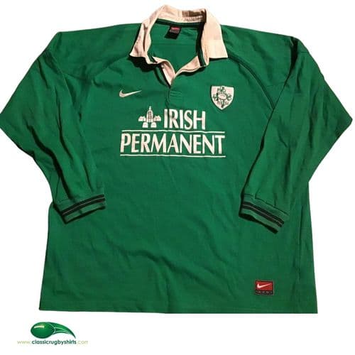 World Rugby Shirts | 2000 Ireland Old Vintage Classic Jerseys Irish