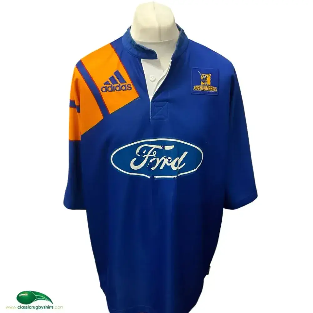 2000 Otago Highlanders Vintage Rugby Shirts Old Jerseys