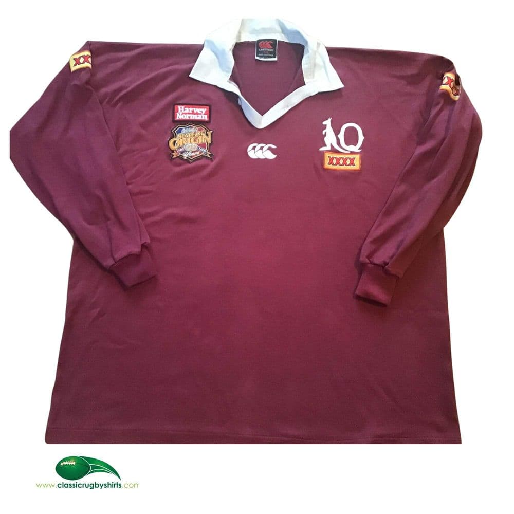 Classic Rugby Shirts | 2000 Queensland Vintage Old Jerseys