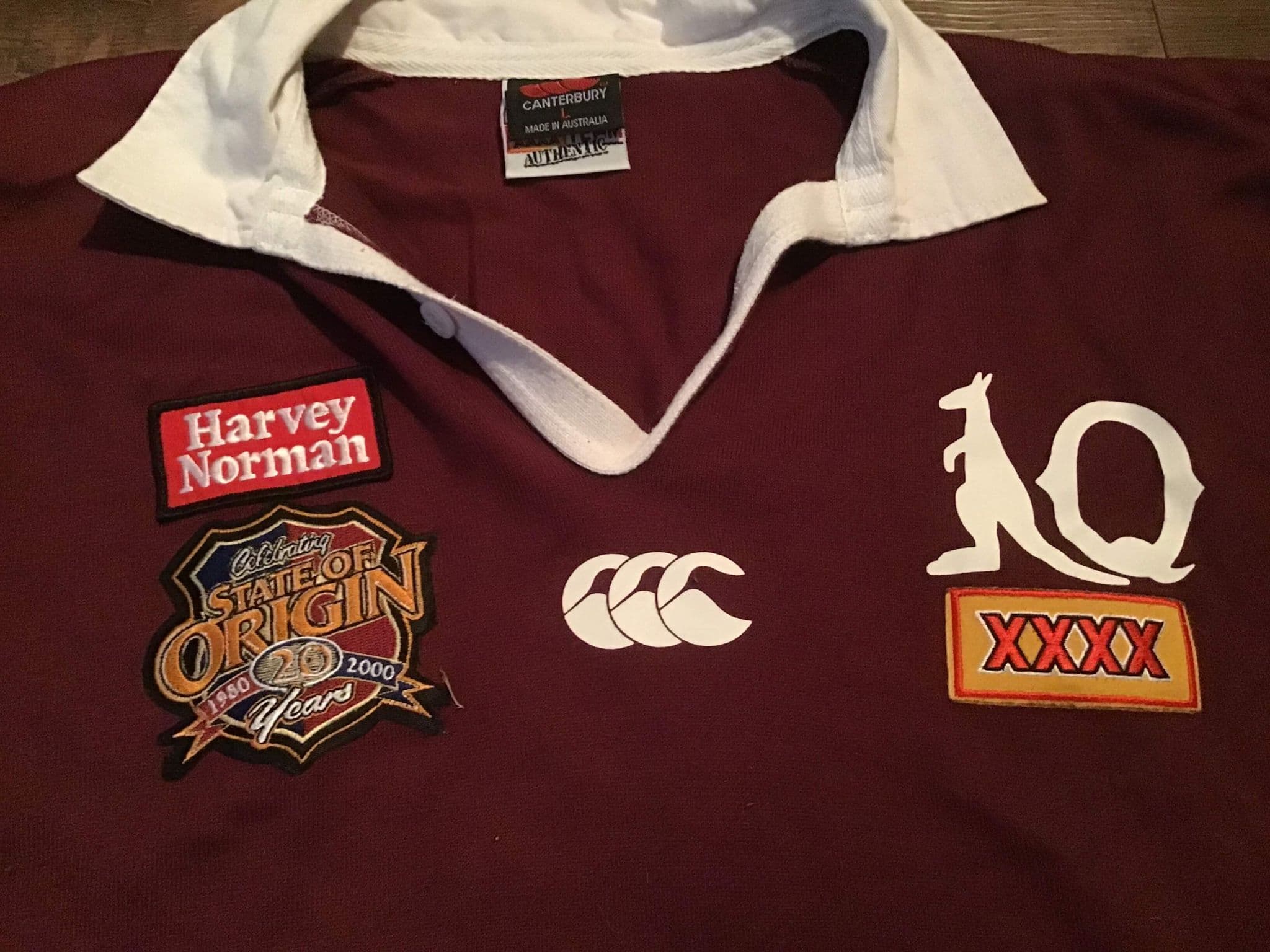 Classic Rugby Shirts | 2000 Queensland 20 Years Vintage Old Jerseys