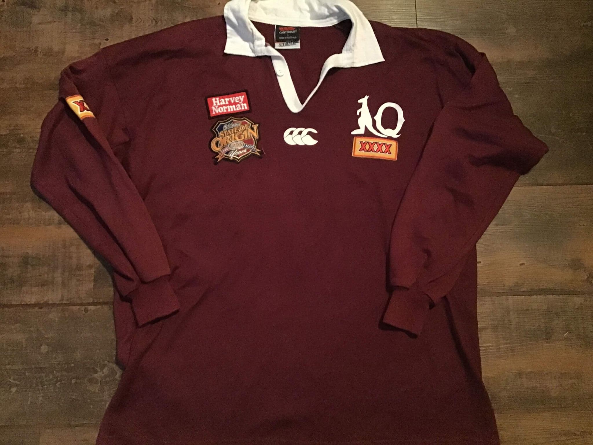 Classic Rugby Shirts | 2000 Queensland 20 Years Vintage Old Jerseys