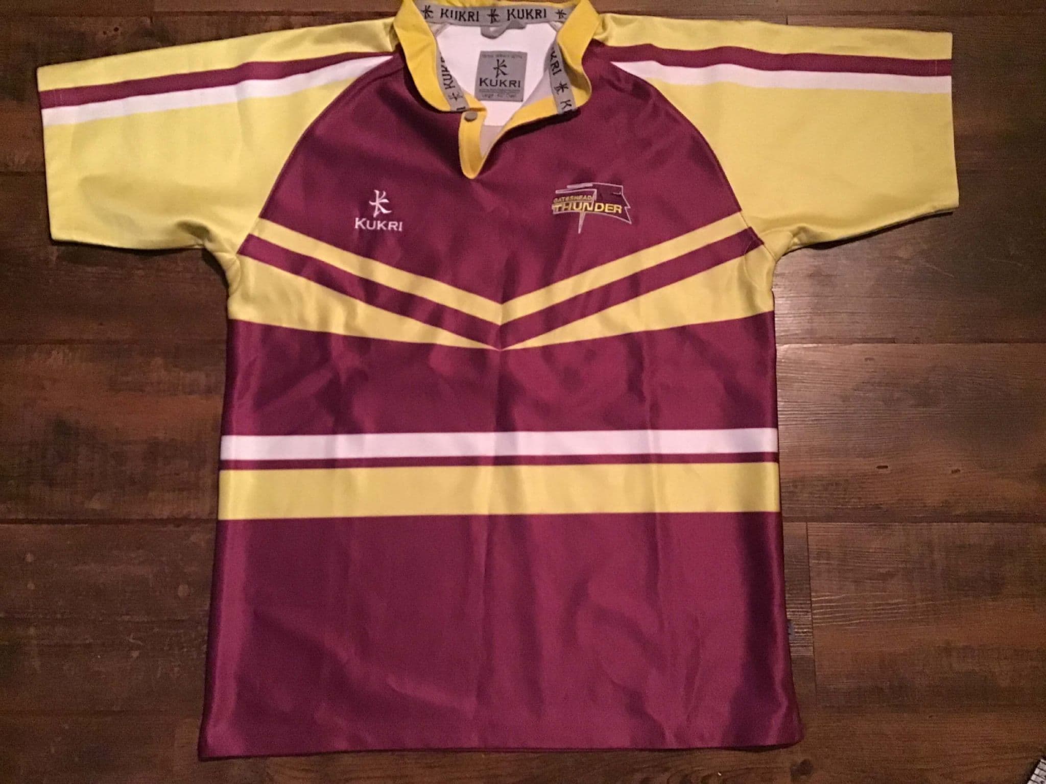 Classic Rugby Shirts | 2008 Gateshead Thunder Vintage Old League Jerseys