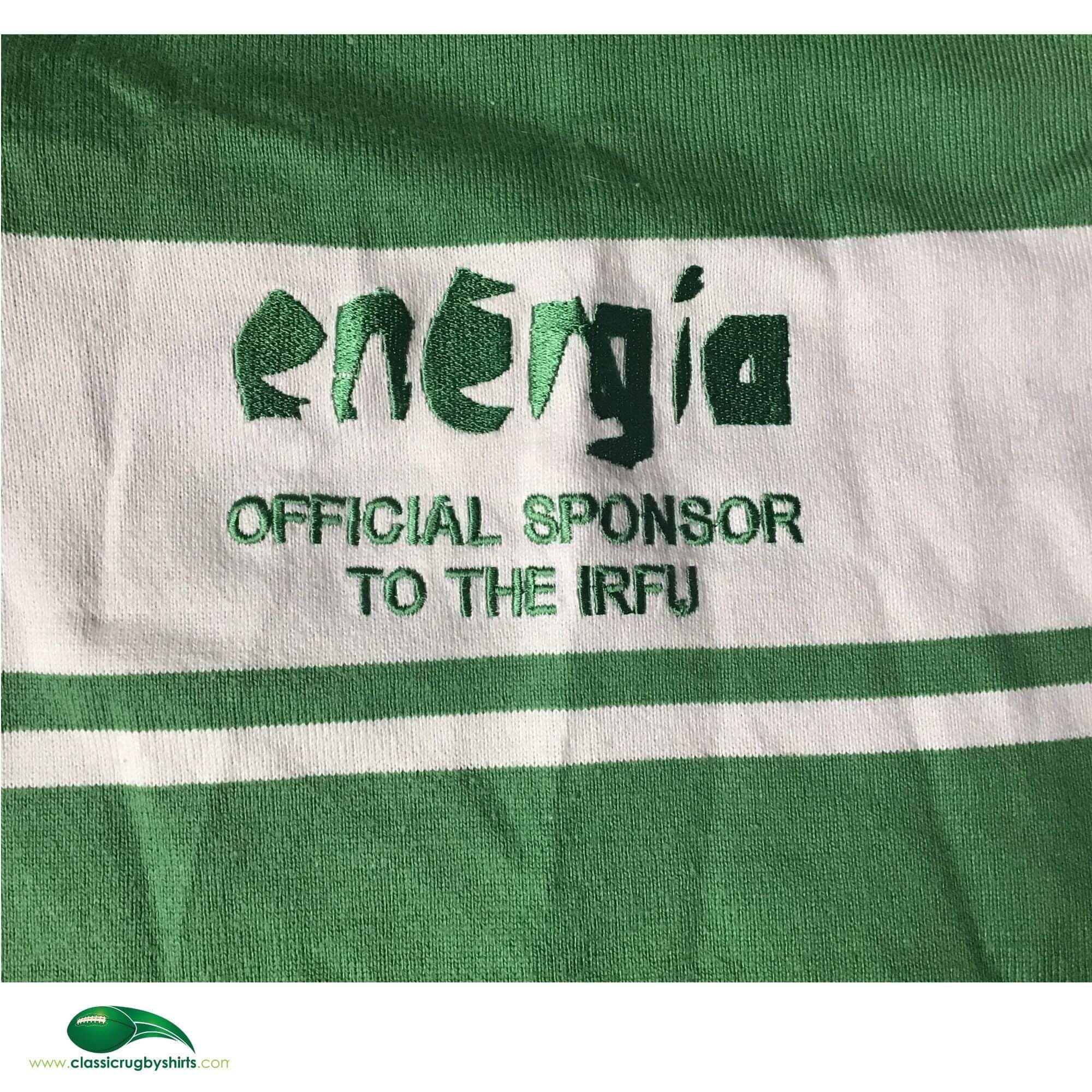 World Rugby Shirts | 2000s Ireland Old Vintage Sponsor Jerseys