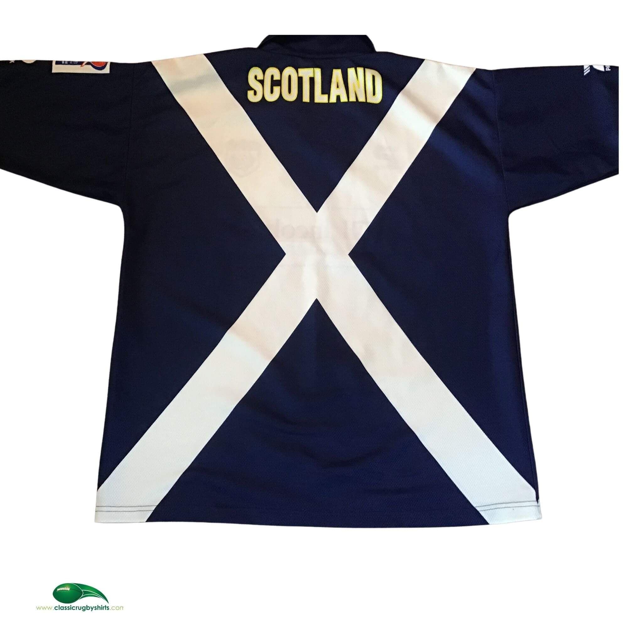 Classic Rugby Shirts | 2000 Scotland Vintage Old League Jersey
