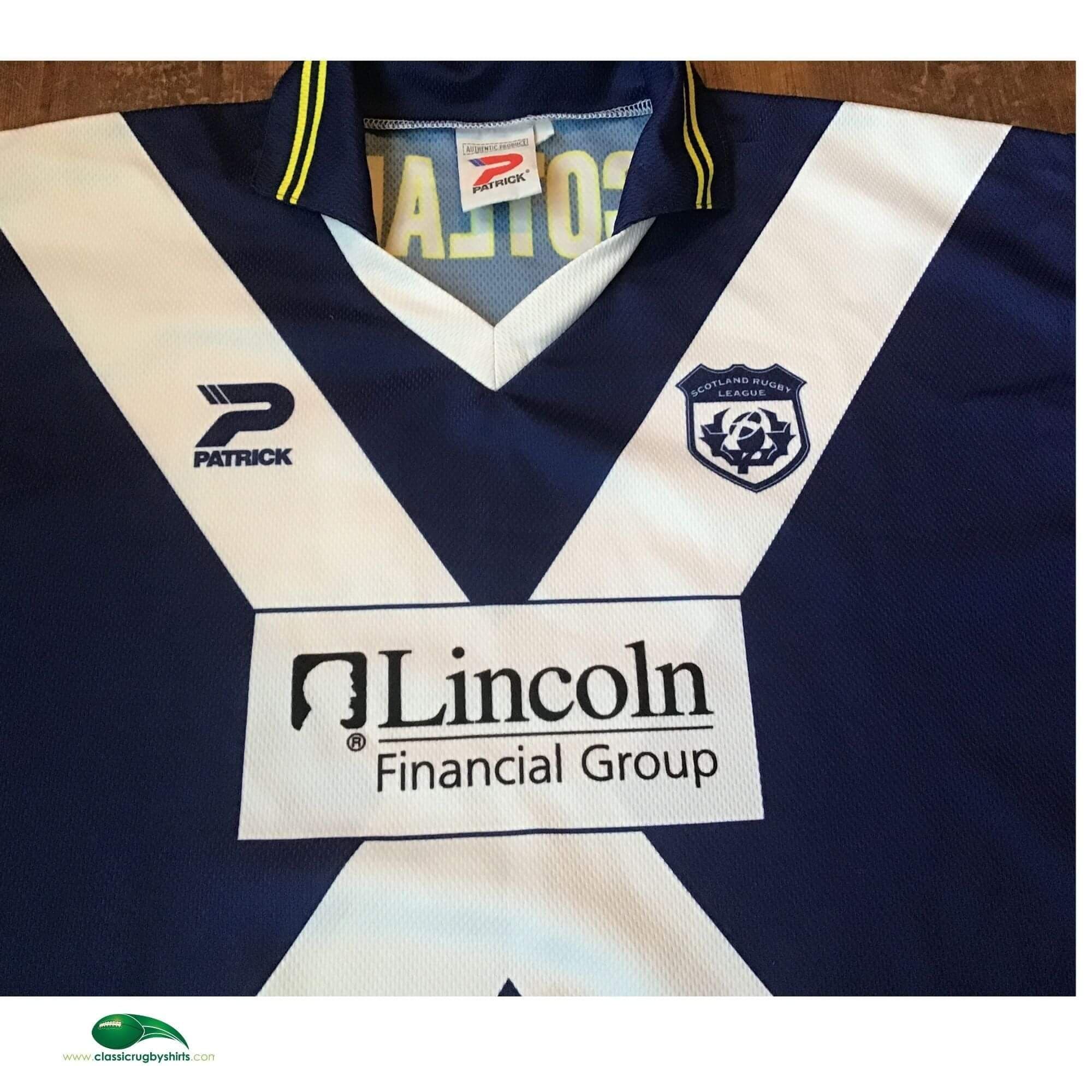 Classic Rugby Shirts | 2000 Scotland Vintage Old League Jersey