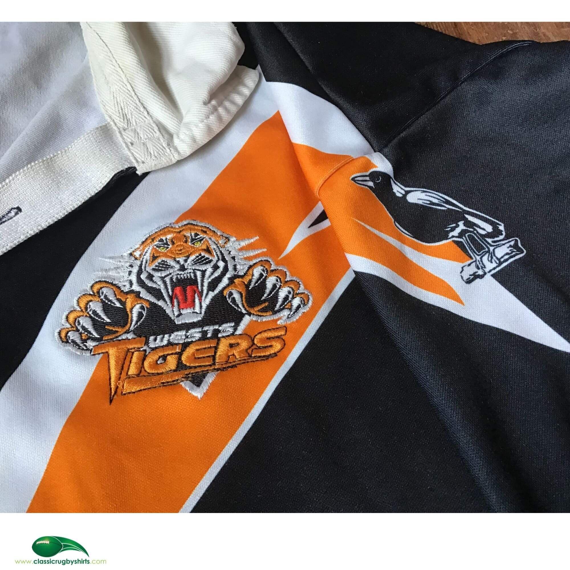 Classic Rugby Shirts | 2003 Wests Tigers Vintage Old Jerseys