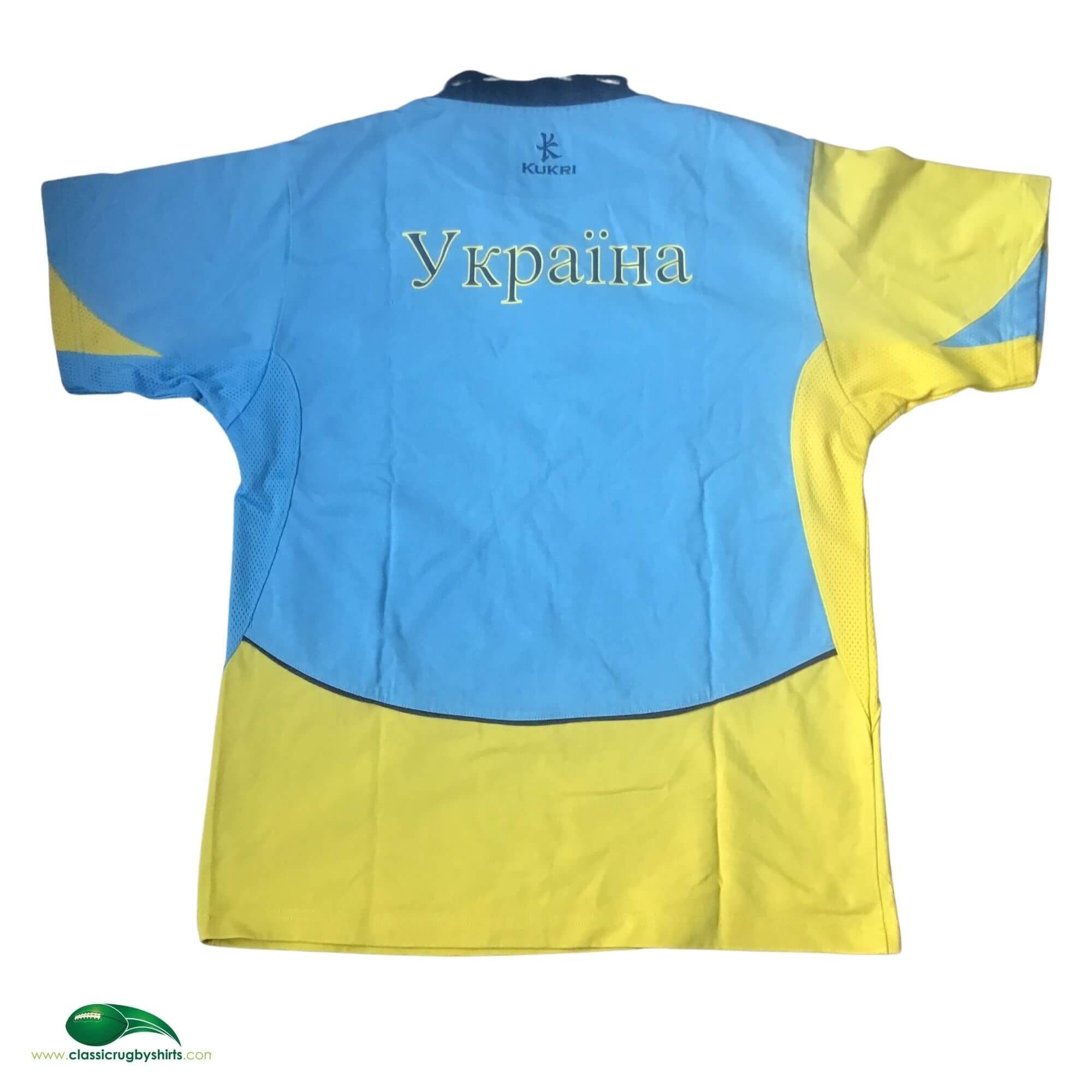 World Rugby Shirts | 2006 Ukraine Vintage Old Jerseys