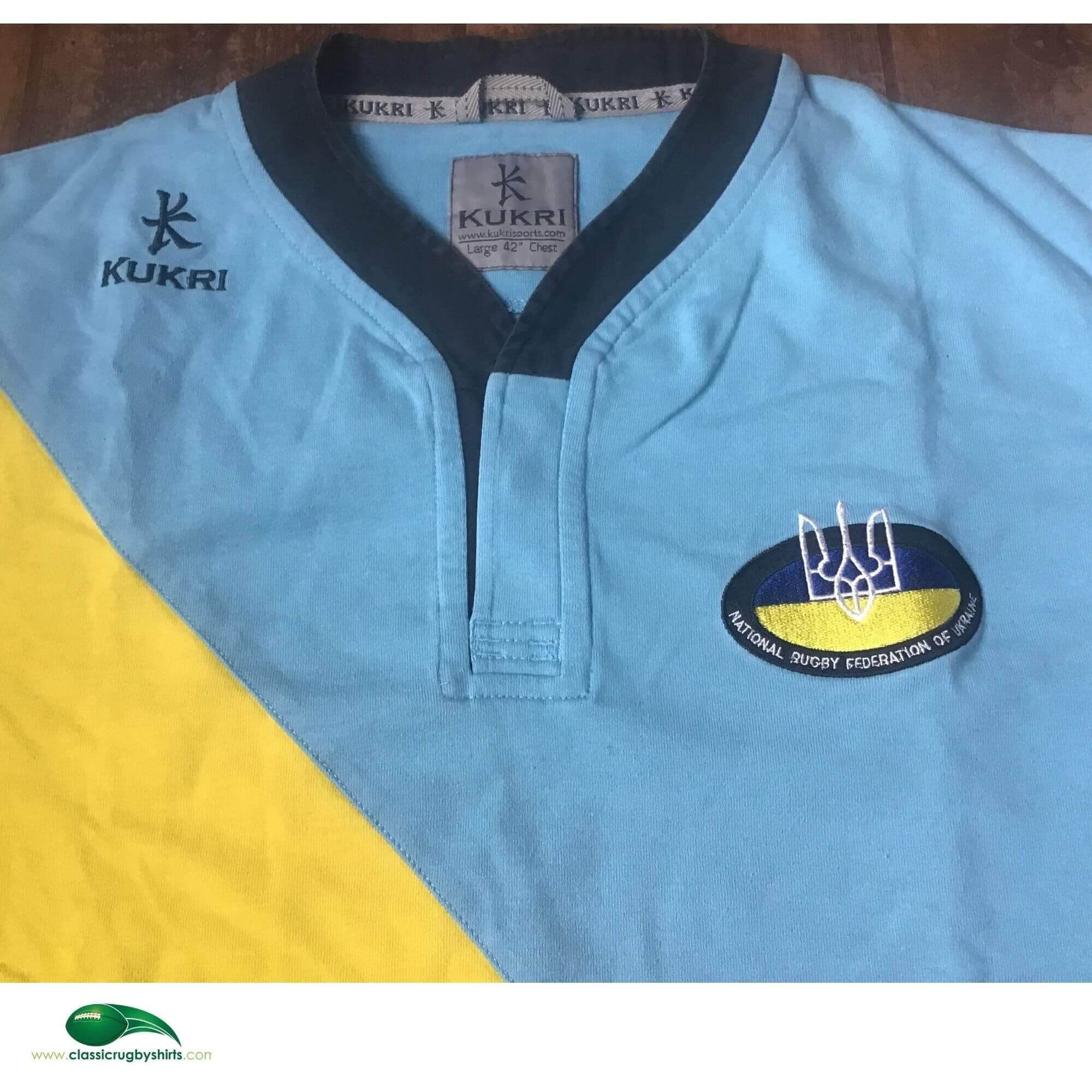 World Rugby Shirts | 2006 Ukraine Vintage Old Jerseys
