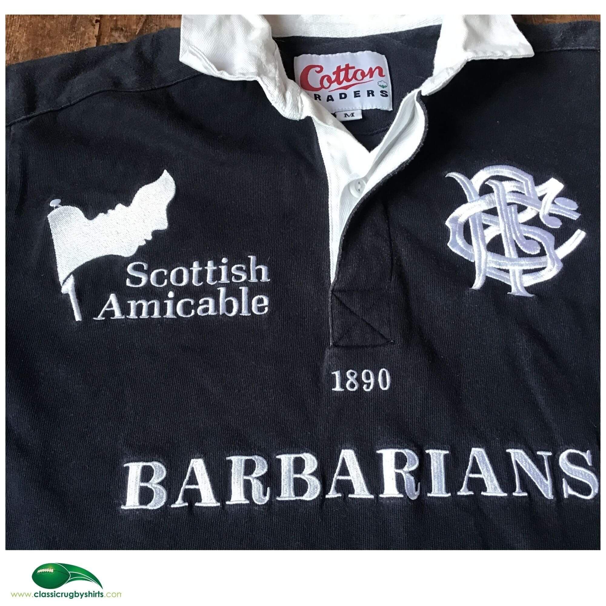 World Rugby Shirts | 2001 Barbarians Old Vintage Classic Jerseys