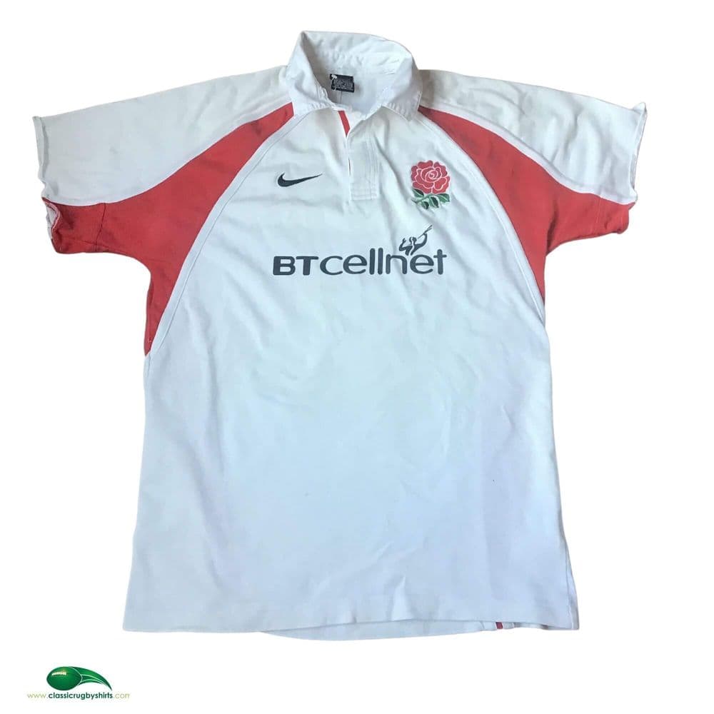 World Rugby Shirts | 2001 England Vintage Old Retro Jerseys