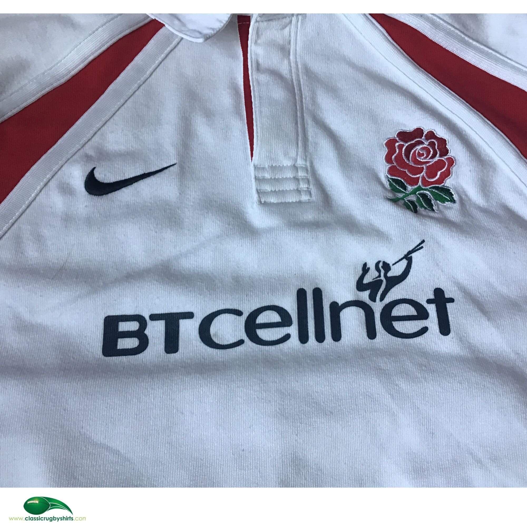 Classic Rugby Shirts | 2001 England Vintage Old Union Jerseys