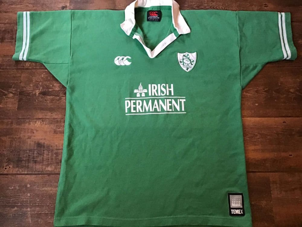 Classic Rugby Shirts | 2001 Ireland Old Vintage Temex Jerseys