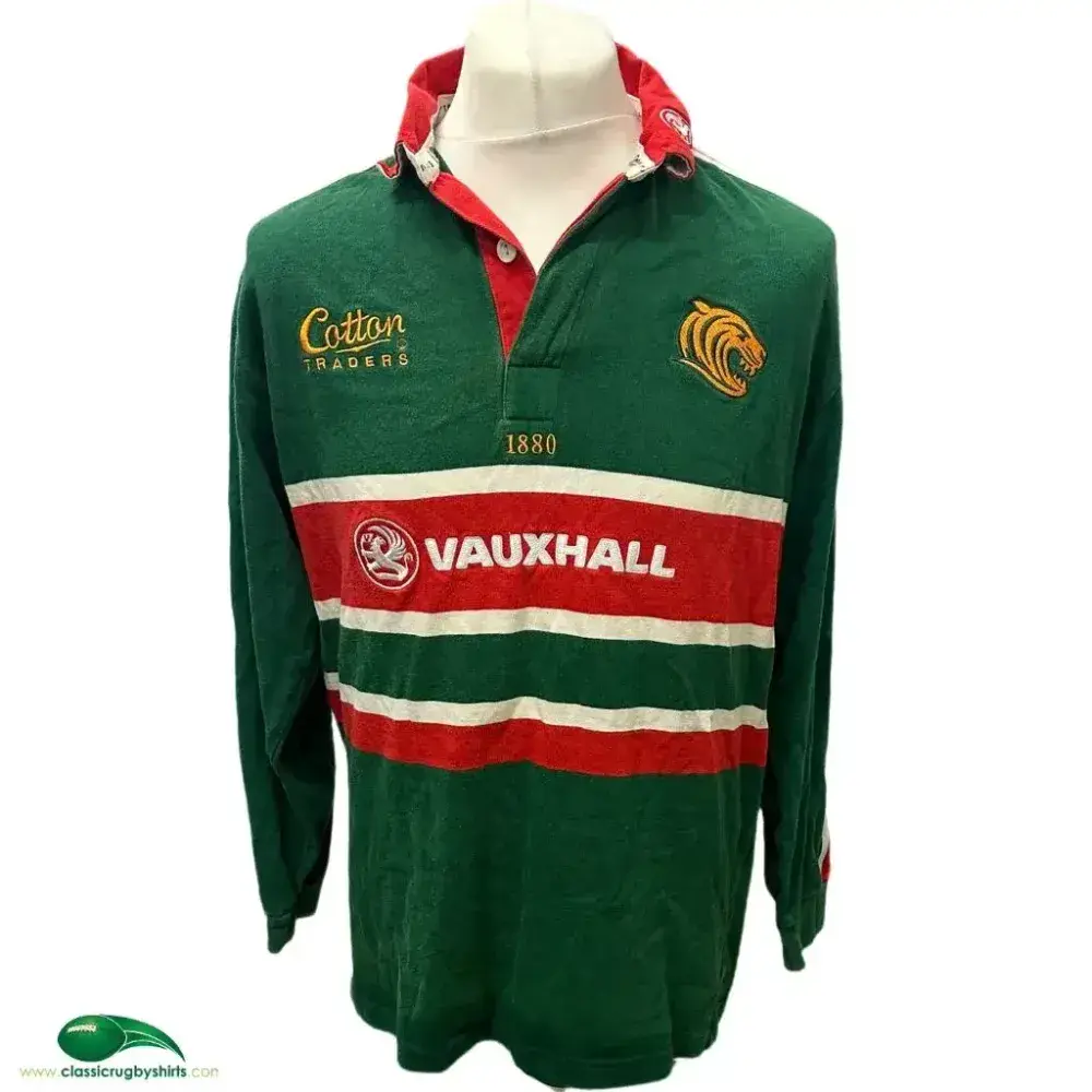 Vintage World Rugby Shirts | 2001 Leicester Tigers Classic Jerseys
