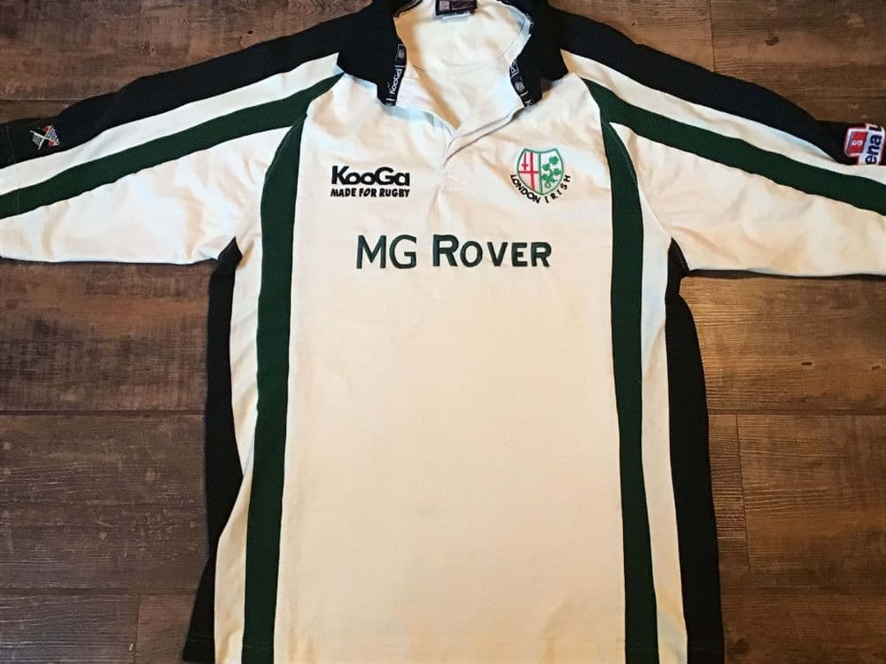 Classic Rugby Shirts | 2001 London Irish Vintage Old Retro Jerseys