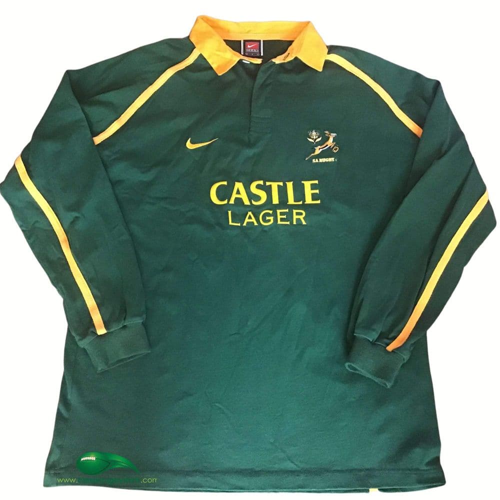 World Rugby Shirts | 2001 Springboks Old Vintage Retro Jerseys