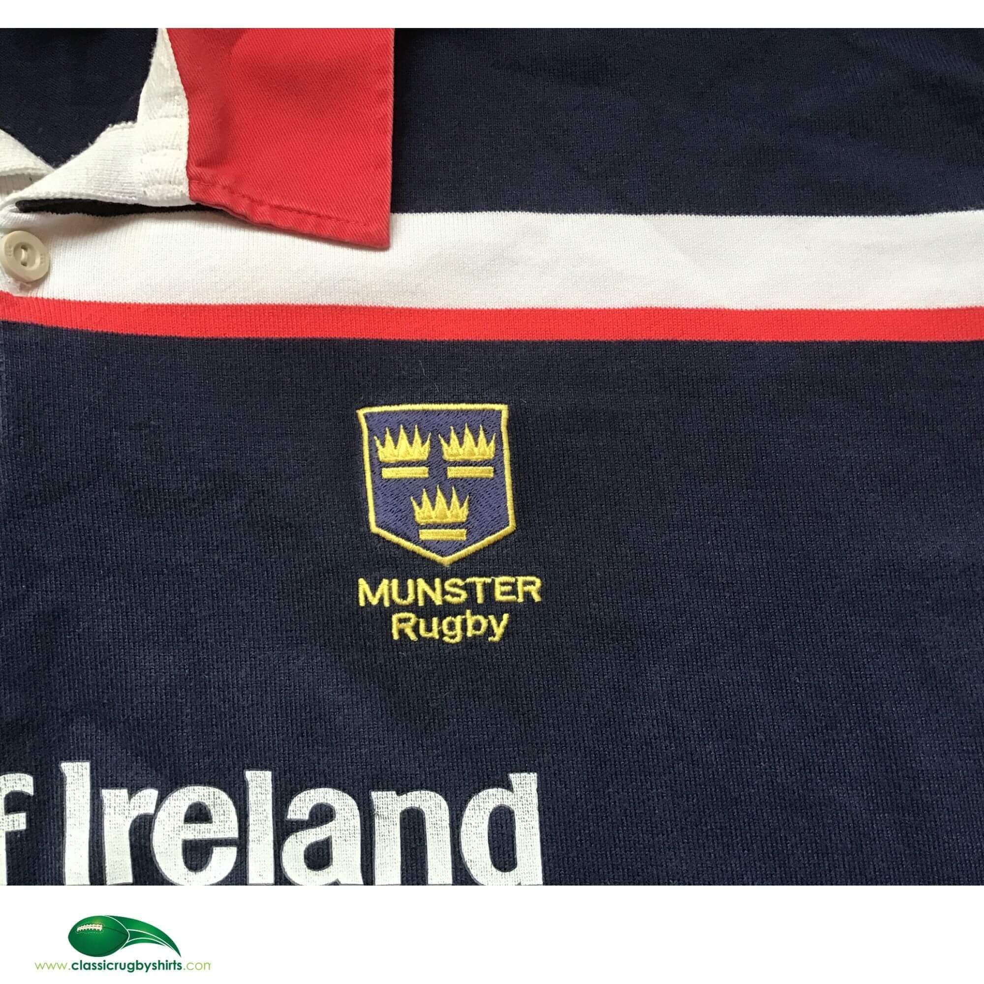 World Rugby Shirts | 2002 Munster Vintage Old Retro Jerseys
