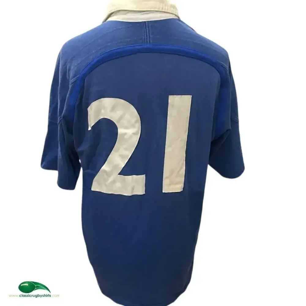 2001 France U19 World Cup Rugby Shirt | Old Official Nike Jersey