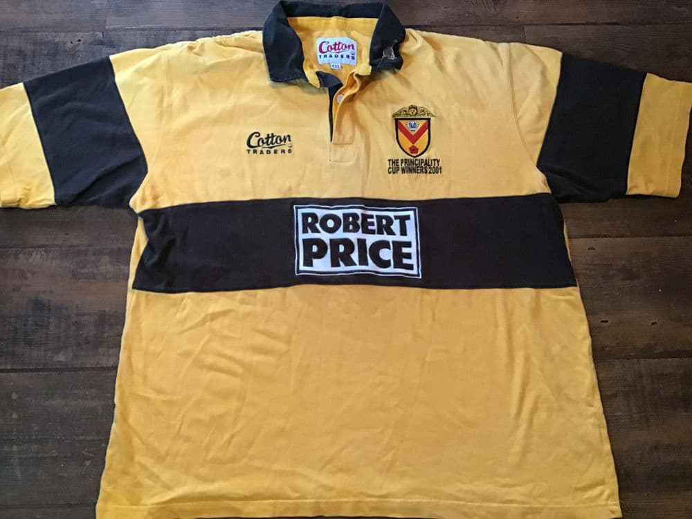 Classic Rugby Shirts | 2001 Newport RFC Vintage Old Jerseys