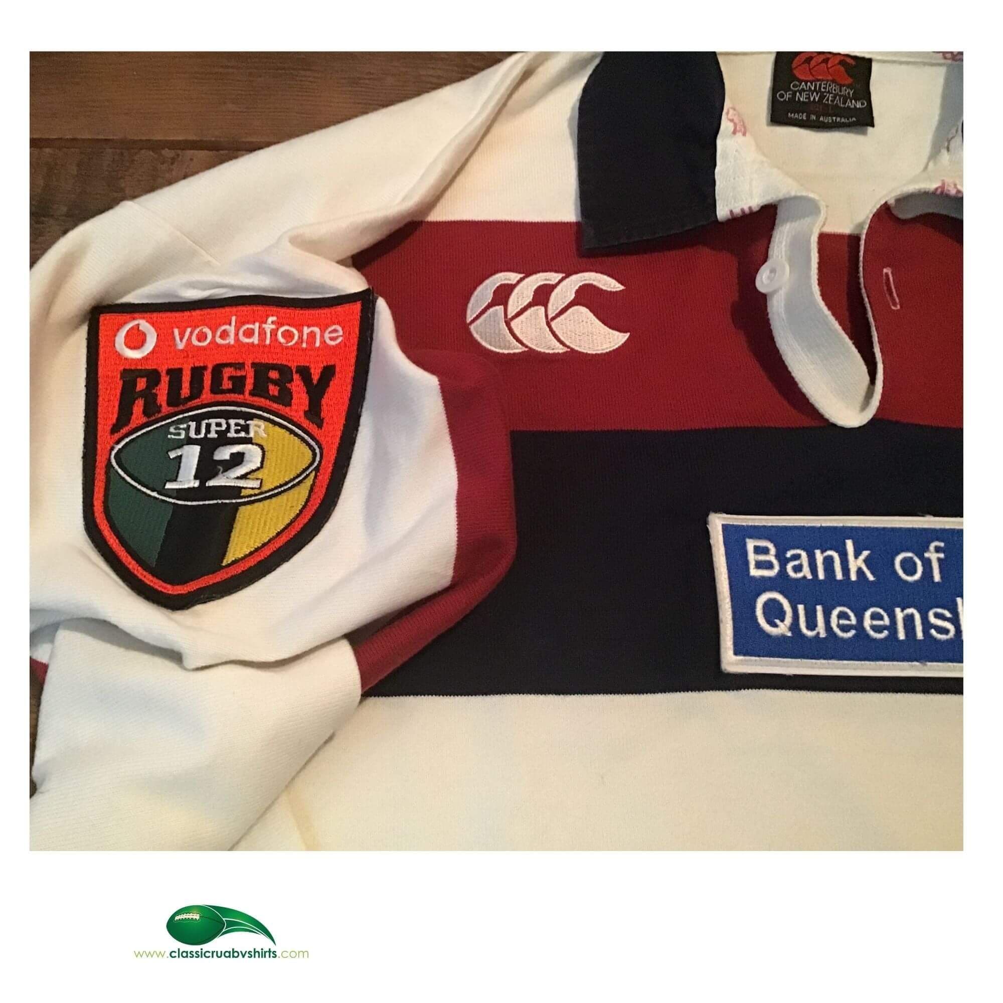Classic Rugby Shirts | 2001 Queensland Reds Vintage Old Heritage Jerseys