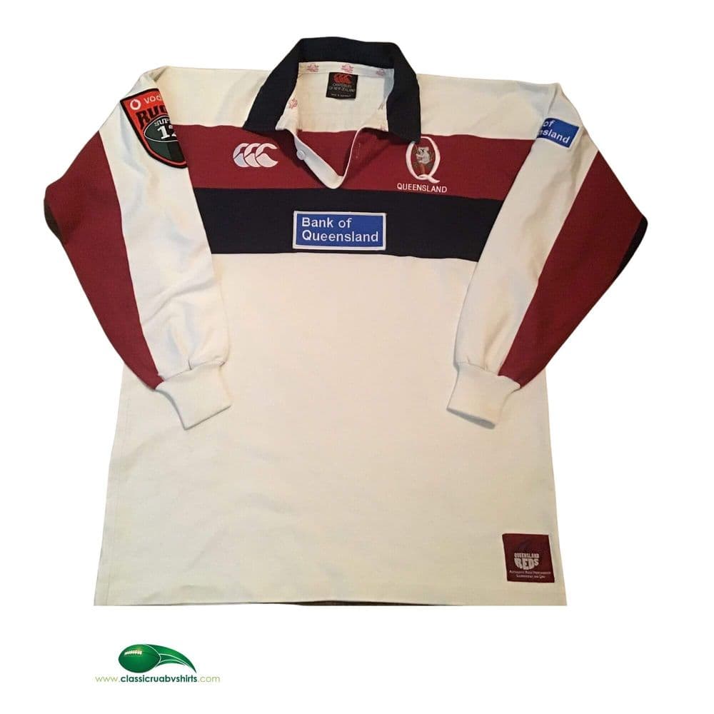 Classic Rugby Shirts | 2001 Queensland Reds Vintage Old Heritage Jerseys